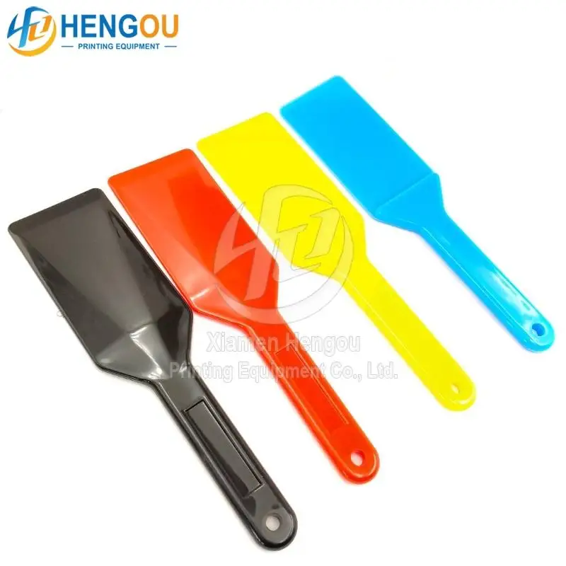 4 sets 267x67mm PPE-2KNIFE Ink Mixing Knife - Plastic Blade Kinfe ...