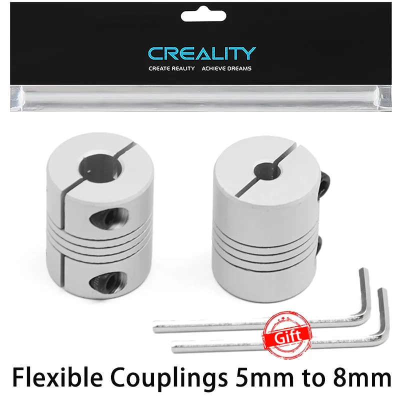 Creality Offical Flexible Couplings 5mm to 8mm 3D Shaft Coupler ...