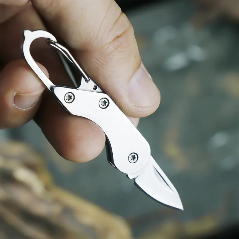 Stainless-Steel-Folding-Knife-a-Folding-Knife-Lockless-Knife-Portable ...