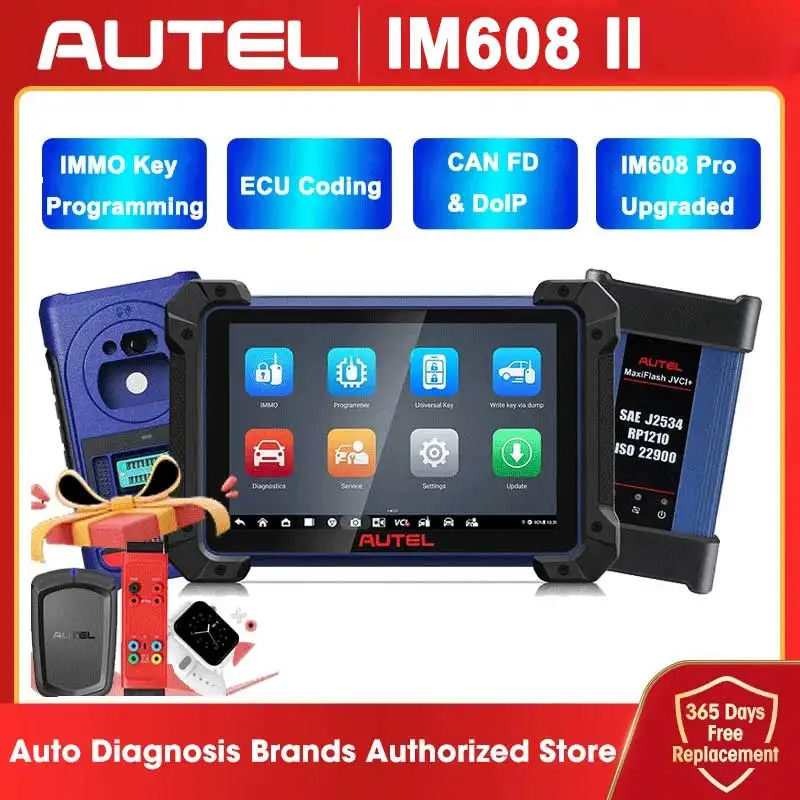 Autel-herramientas-de-diagn-stico-MaxiIM-IM608-II-programador-de-llaves ...