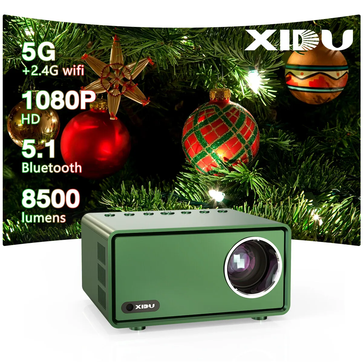 XIDU-miniproyector-LED-S2-4k-300ANIS-port-til-1280x720-HD-1080P ...