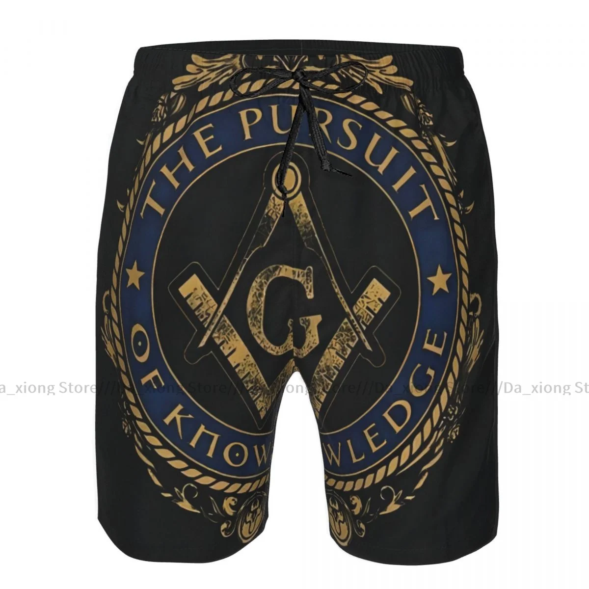 Mens-Swimwear-Swim-Short-Trunk-Masonic-Symbols-Freemasonry-Beach-Board ...
