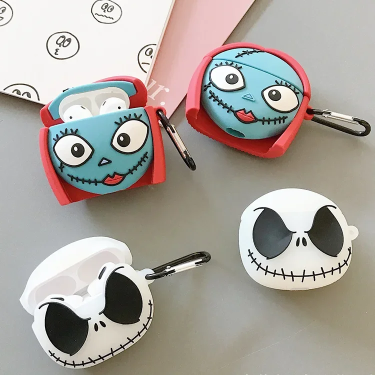 Funny-3D-Cartoon-For-Airpods-3rd-Generation-Case-Skull-For-Airpods-Pro ...