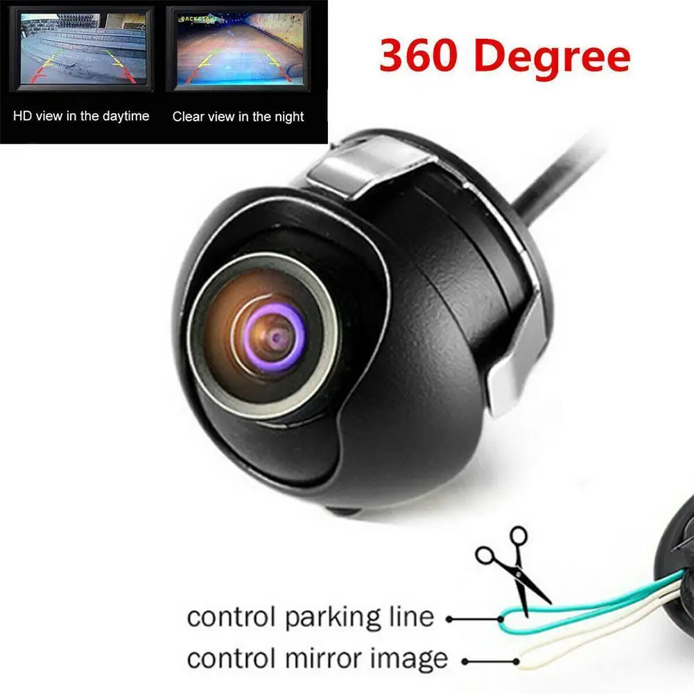 360 Degree Rotating In Vehicle Camera Adjustable Car Backup Reversing ...