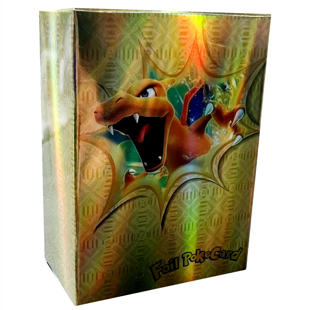 Cartes-Pok-mon-Vmax-GX-en-m-tal-dor-et-argent-pour-enfants-Charizard ...