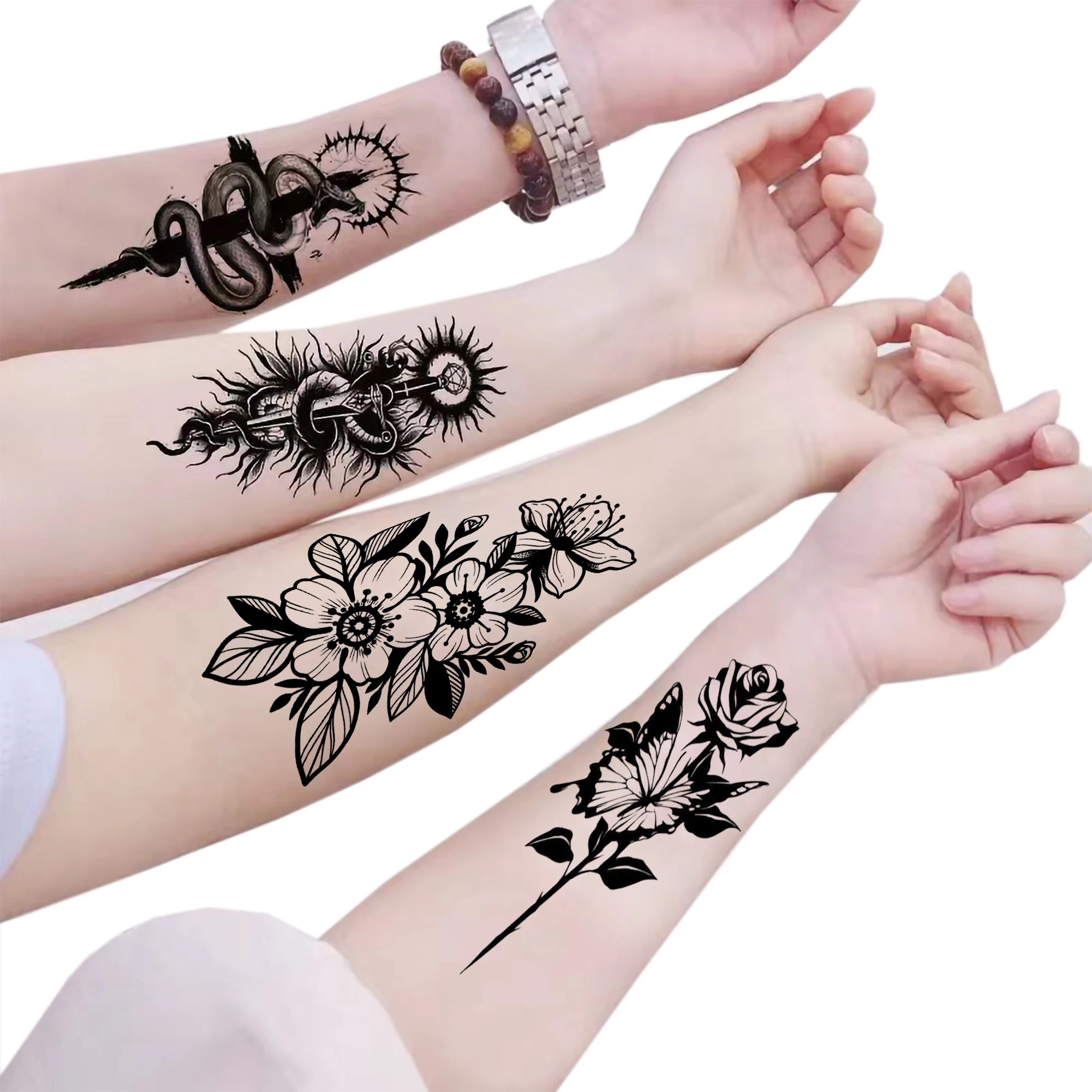 A4-5-sets-for-Men-Women-Printable-Laser-Tattoo-Transfer-Paper ...