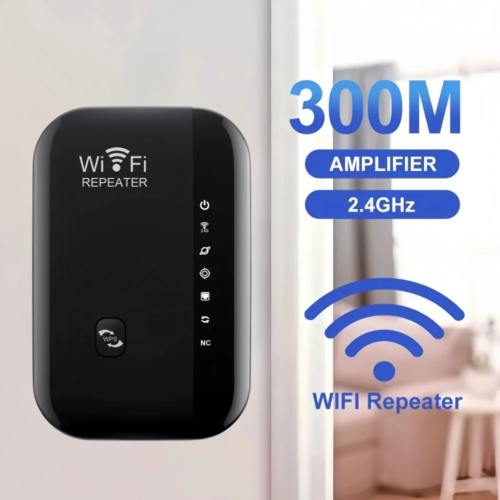 300Mbps-WIFI-Repeater-Remote-Wi-Fi-Amplifier-802-11N-WiFi-Signal ...