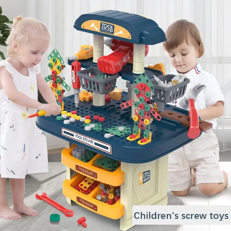 Simulation Repair Toolbox For Kids Electric Drill Pretend Play House ...