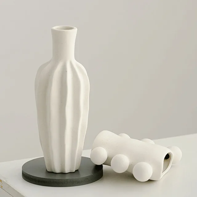 Matte Ceramic Vase for Interior Home Decor - Touch of Decor
