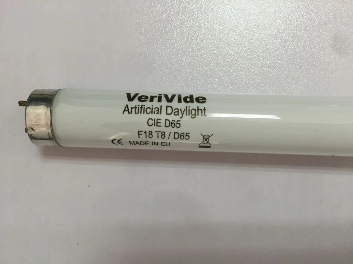 Fuente de luz estándar D65 Lámpara VeriVide CAC60 original estándar ...
