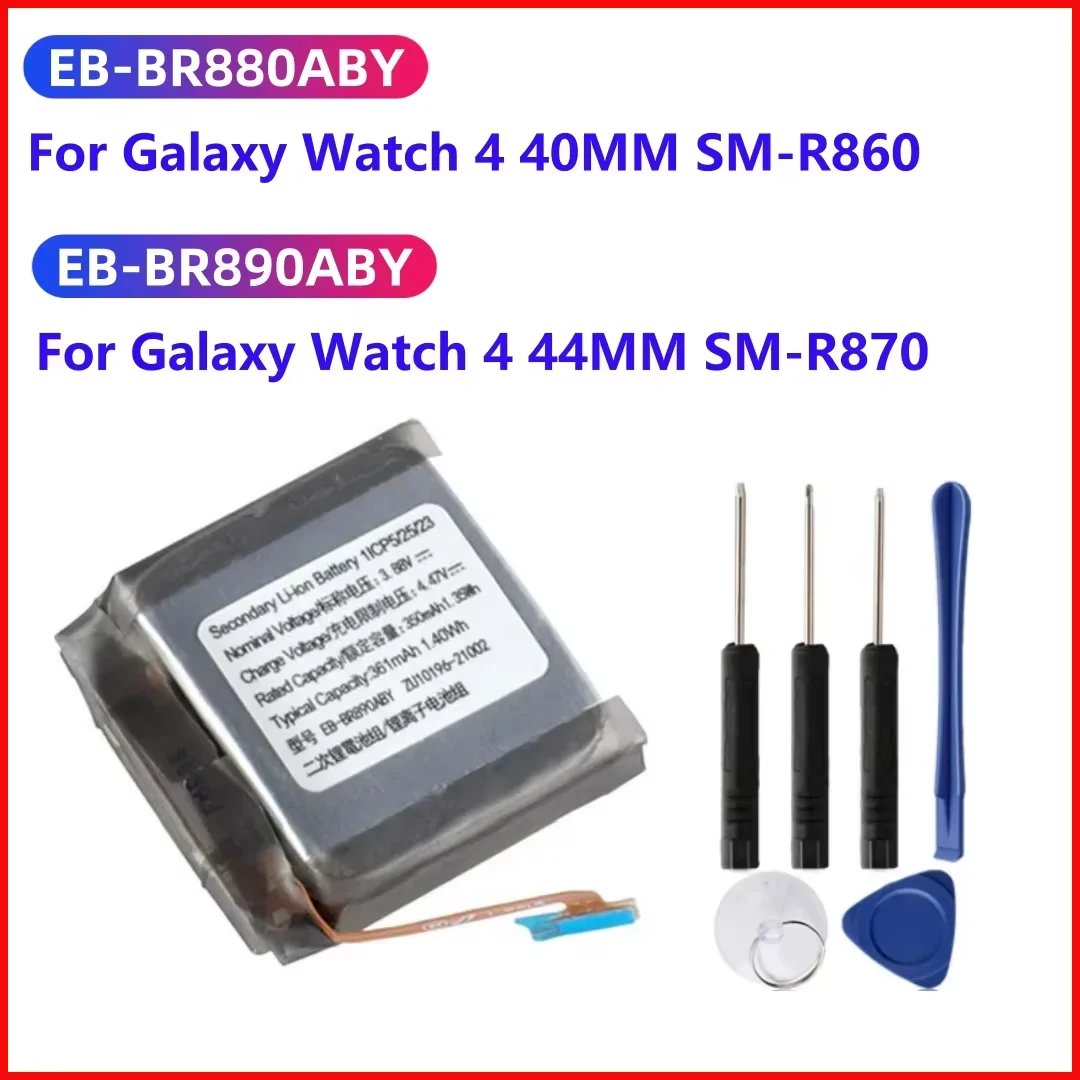 EB-BR880ABY Battery For Galaxy Watch 4 40MM SM-R860 R865, EB-BR890ABY ...