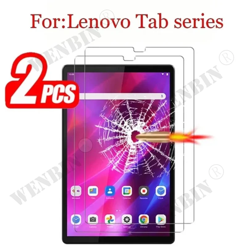 2 Pcs Tempered Glass Tablet Screen Protector 9h Toughened Protective ...