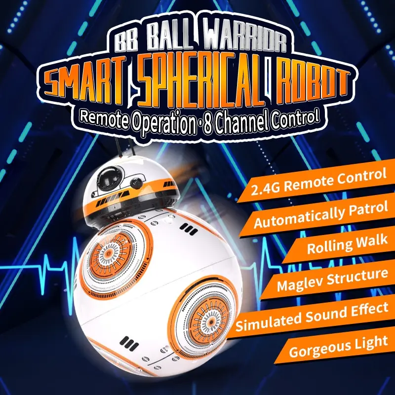BB-8-RC-Robot-BB8-Ball-Droid-Robot-2-4G-Remote-Control-with-Sound ...