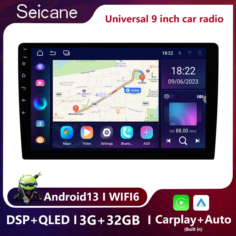 Seicane-Android-13-2Din-Universal-Car-Radio-Head-Unit-For-VW-SEAT-LEON ...