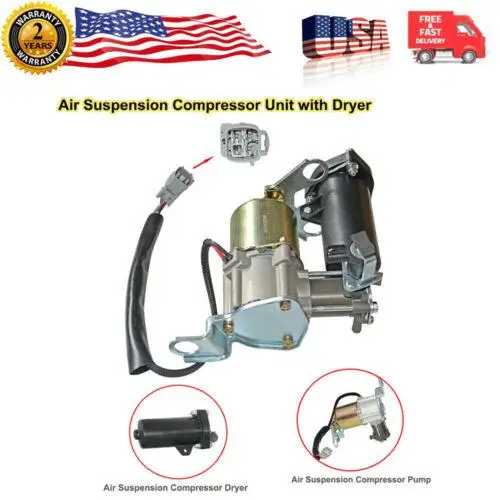AP01 Air Suspension Compressor Pump For Toyota Land Cruiser J15 J12 ...