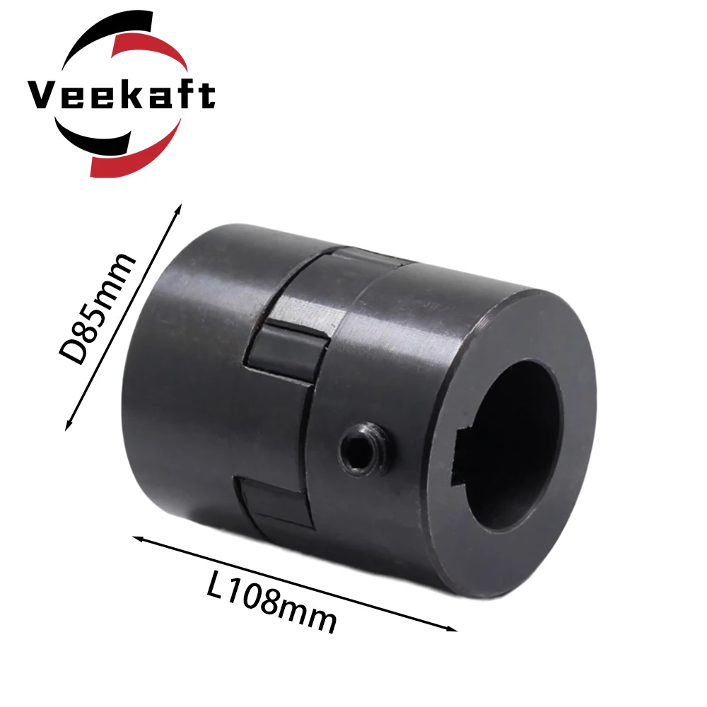Veekaft L-type Three-jaw Coupling Steel L110 D85L108 20/22/24/25/28/30 ...