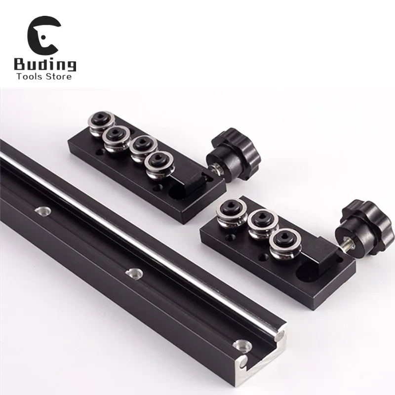 Aluminum Profile Sgr Square Roller Linear Guide Precision Slide Rail ...