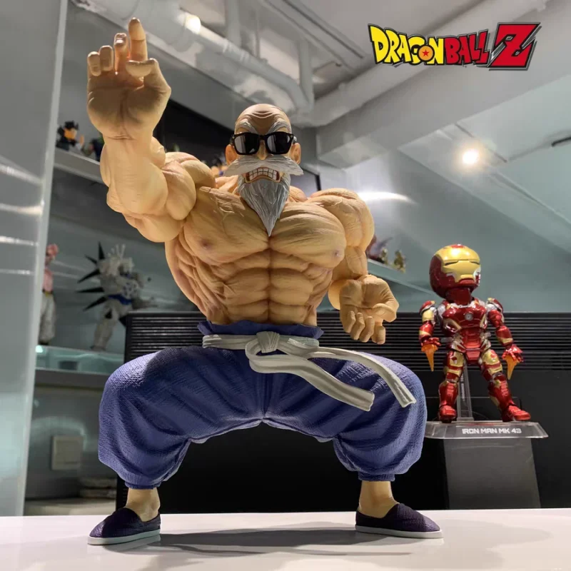 Figura-de-Anime-de-Dragon-Ball-Z-figura-de-PVC-de-24CM-maestro-Roshi ...