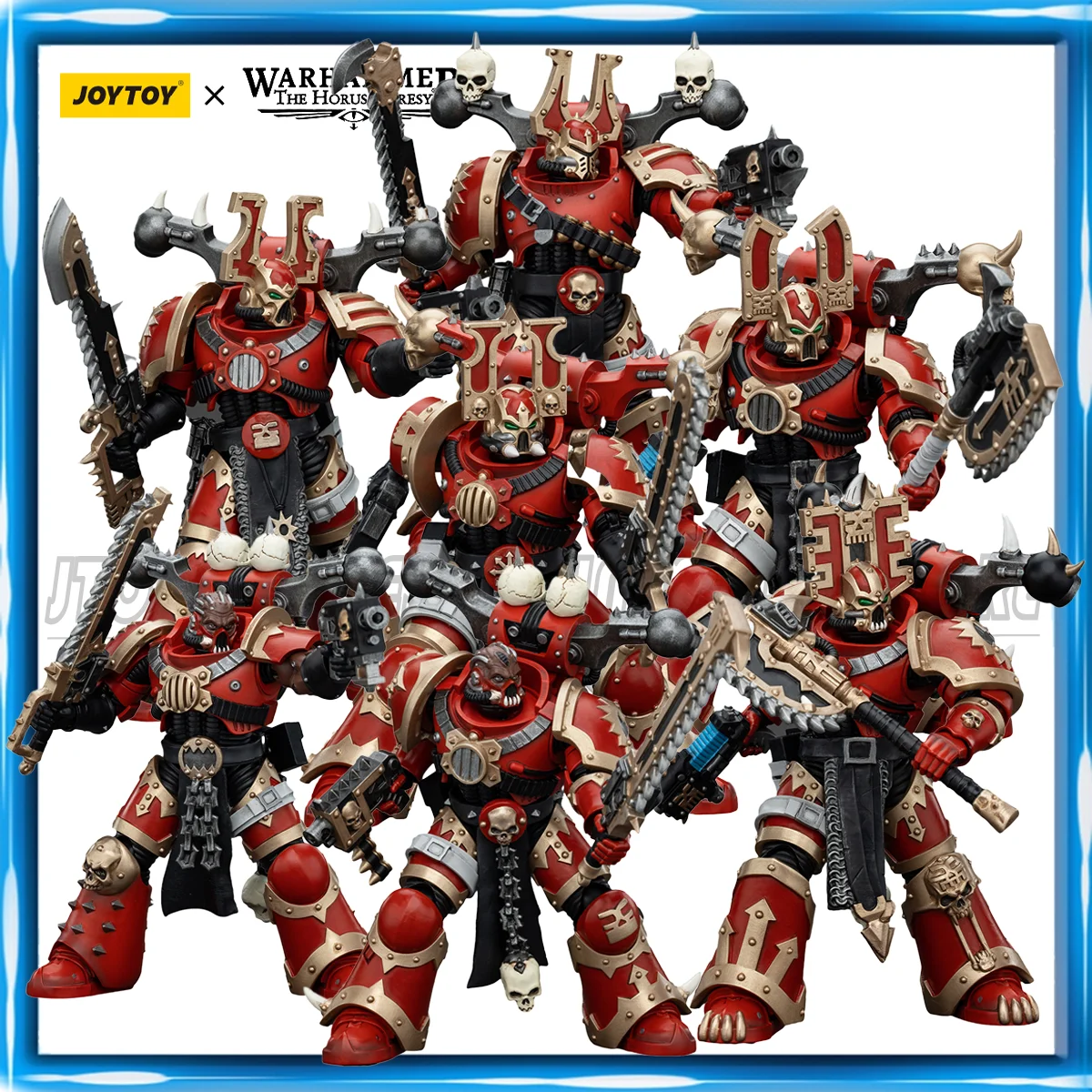 [IN STOCK] JOYTOY Warhammer 40K 1/18 Action Figure World Eaters Khorne ...