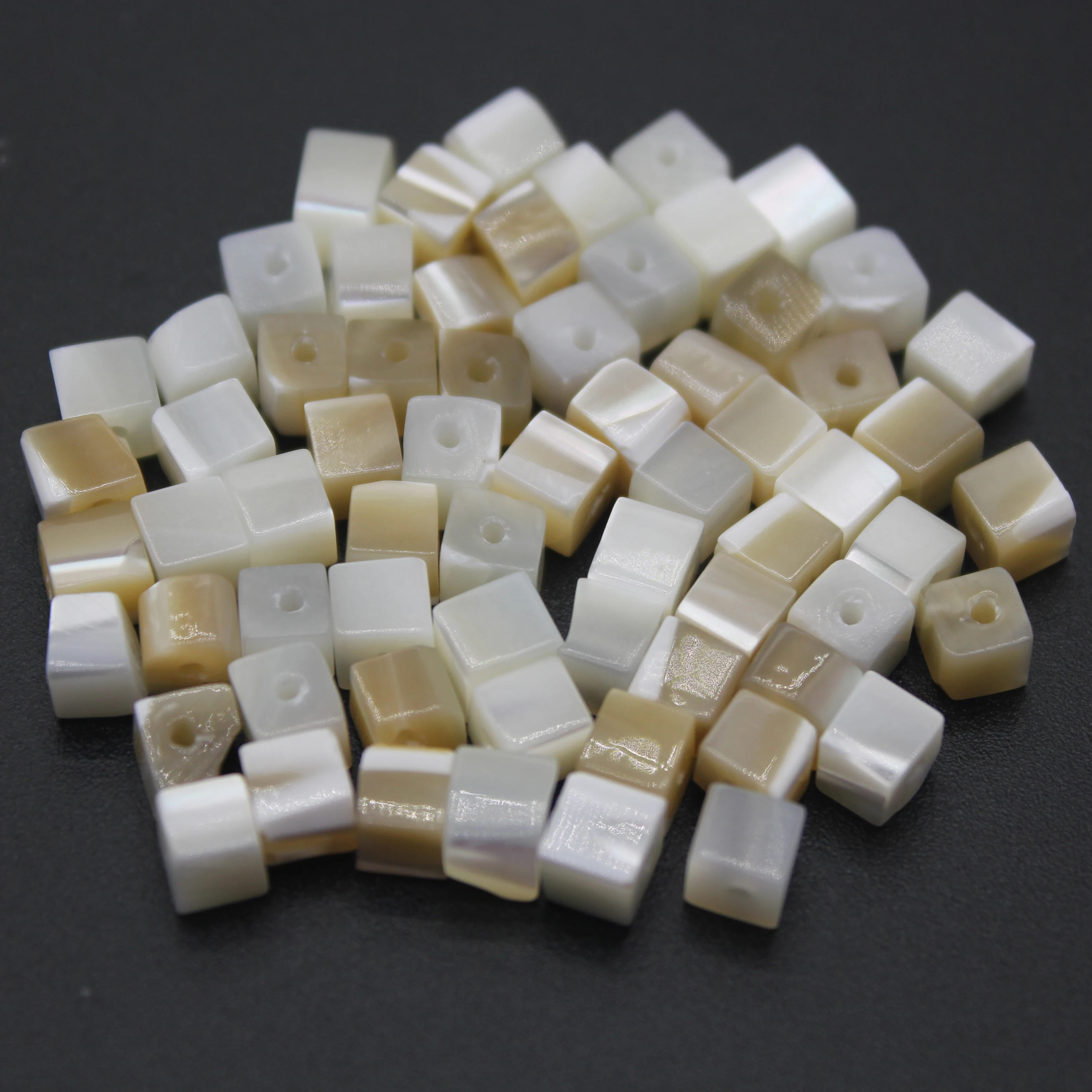 Natural-Horseshoe-Snail-Shell-Block-Beads-Loose-Spacer-Bead-For-Jewelry ...