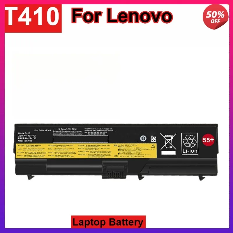 Laptop Battery for Lenovo ThinkPad L512 L412 L520 E425 E520 E525 W520 ...