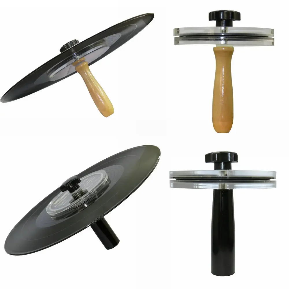LP-Vinyl-Record-Cleaner-Clamp-Aluminum-handle-Record-Label-Saver ...
