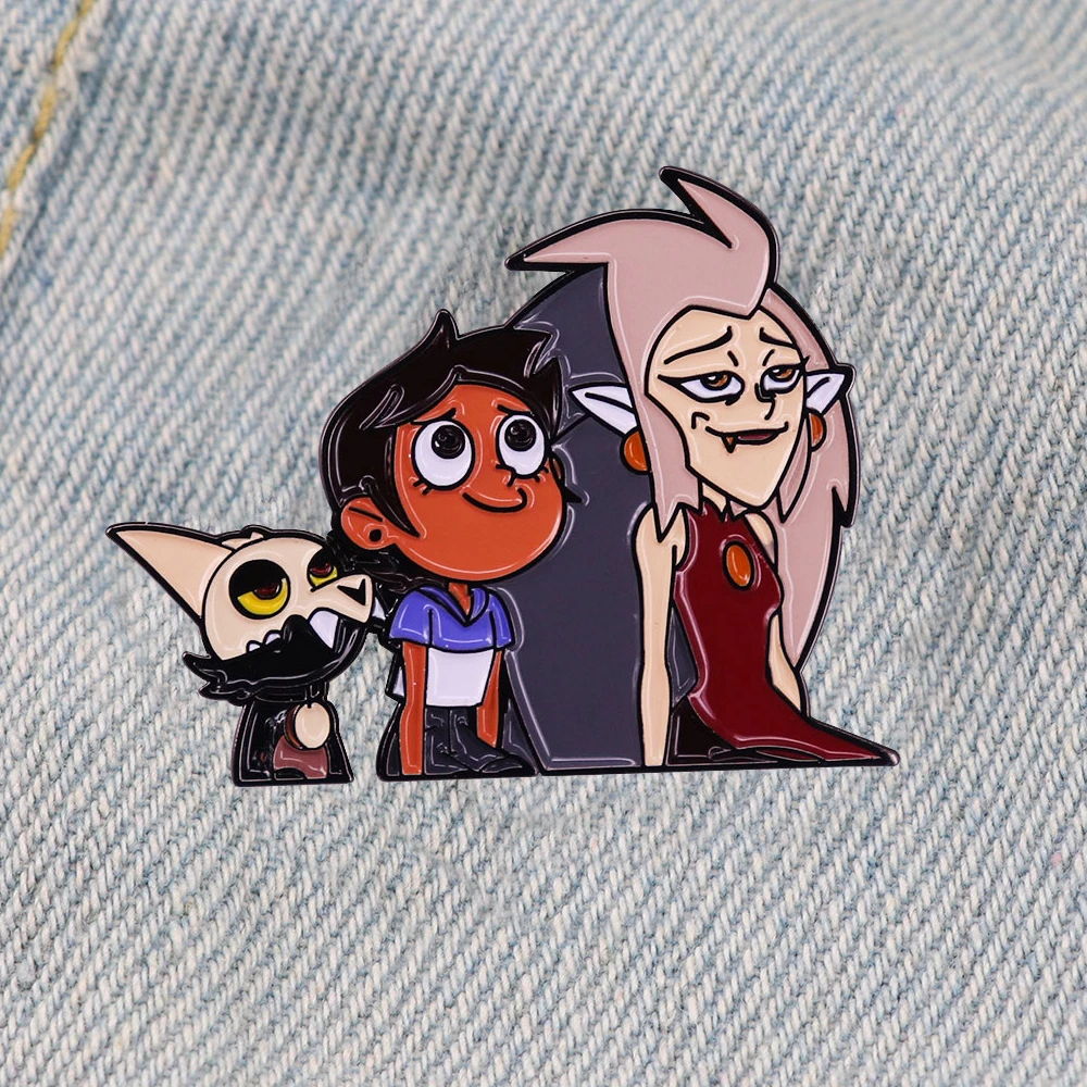 The Owl House Enamel Pin, Lapel Pins para Mochilas, broches em roupas ...
