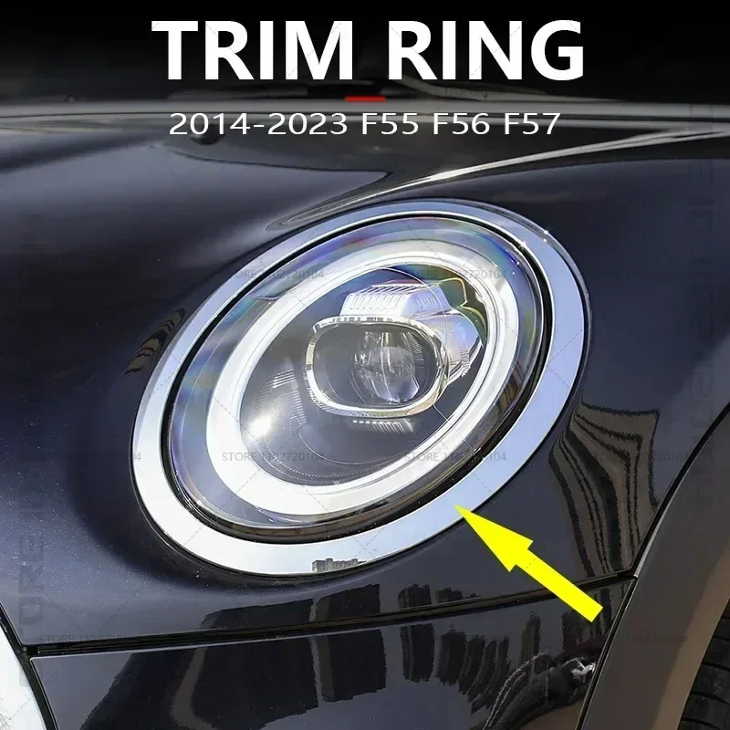 Para 2014-2023 F55 F56 F57 BMW Mini Cooper faro cubierta de luz trasera ...