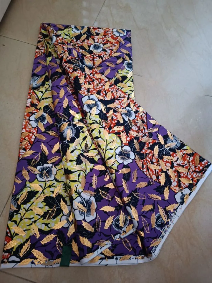 2022 Best Quality Guaranteed Glam Glitter Grand Ankara Golden Wax ...