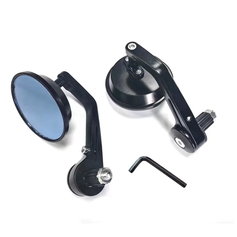 Bobber-Style-Universal-7-8-Handlebar-End-Mirror-for-Motorcycle-Scooter ...