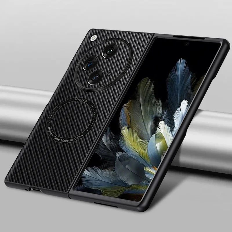 Magsafe-Wireless-Charge-Case-For-oneplus-open-Luxury-Bumper-Cover ...