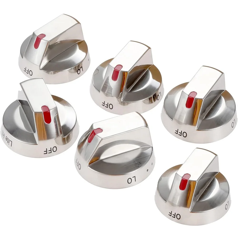 6PCS-DG64-00473A-Burner-Control-Dial-Knob-Range-Oven-Knob-Compatible ...