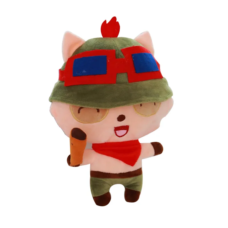 Teemo League Of Legends Plush Toy Lol Cartoon Game Character Peluche ...