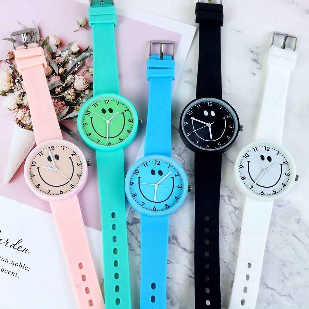 Reloj-de-cuarzo-con-correa-de-goma-para-ni-as-cron-grafo-de-pulsera ...