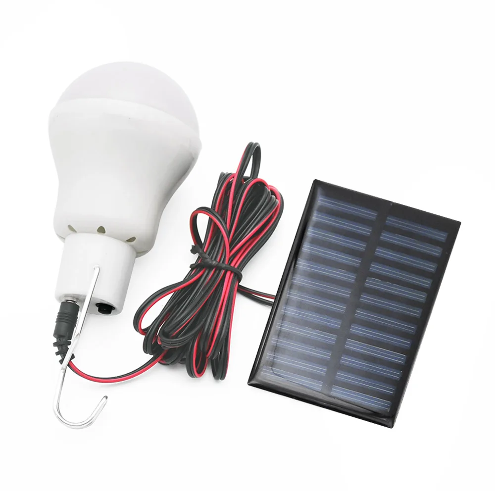 Solar-LED-Bulb-Portable-Camping-Solar-Panel-Powered-Energy-Saving-Bulb ...
