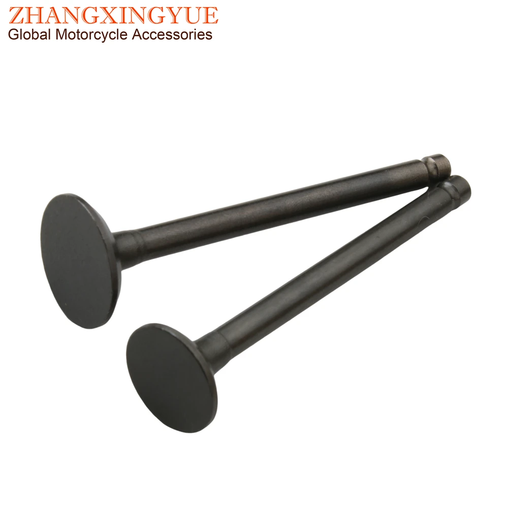 2PC LX50 LXV50 Sprint50 Intake And Exhaust Valves For Vespa S50 ...