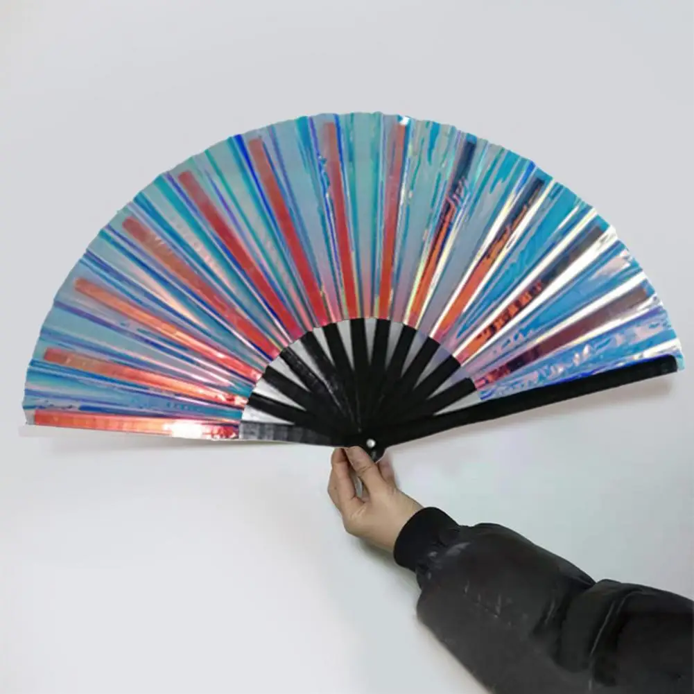 Folding-Fan-13-Ribs-Burr-Free-Clack-Handheld-Fan-Birthday-Gift ...