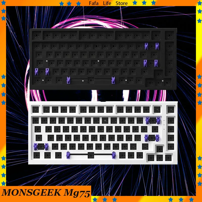 MONGEEK-Mg75-Kit-de-Teclado-Mec-nico-Hot-Swap-Sem-fio-75-Layout-82 ...