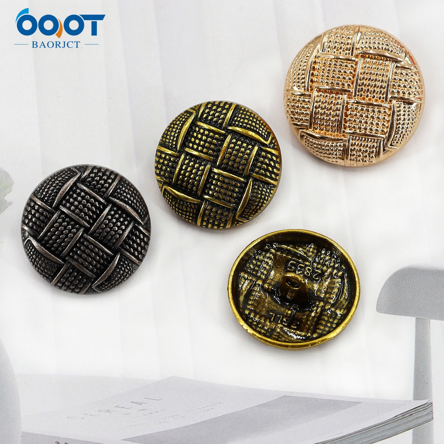 Metal-Button-10Pcs-Lot-Gold-Color-Sweater-Coat-Decoration-Shirt-Button ...