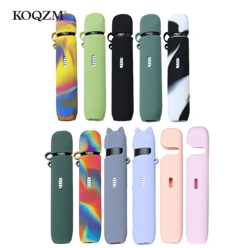 Multi-style-Silicone-Case-Protective-Cover-For-RELX-Phantom-5th-Anti ...