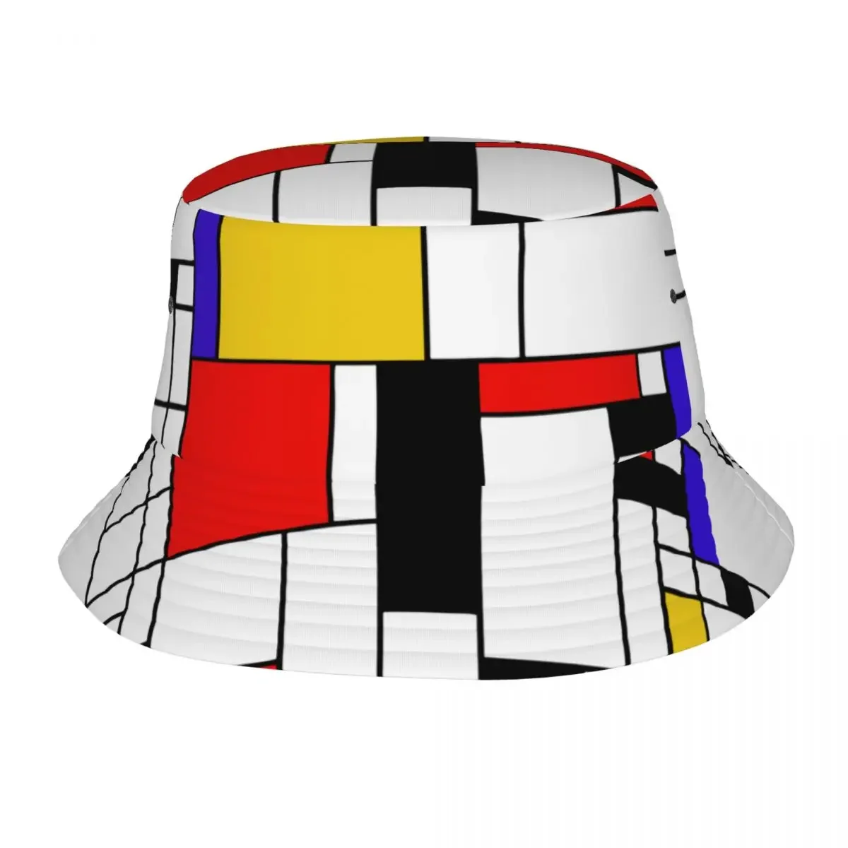 Vocation-Getaway-Headwear-Mondrian-Abstract-Art-Bucket-Hats-Stylish ...