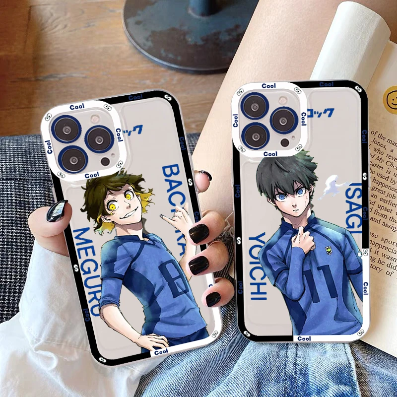 Blue Lock Phone Case For IPhone 11 12 13 14 Mini Pro Max XR X XS TPU ...