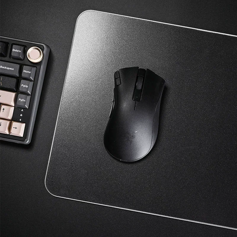 Transparent Smooth Hard Photovoltaic Glass Mouse Pad - XXL Clear ...
