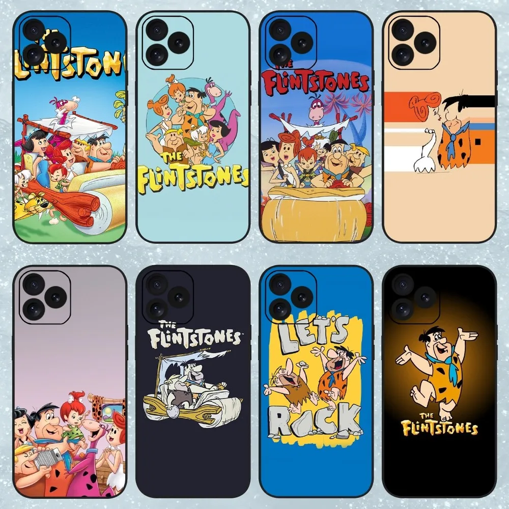 Cartoon-The-F-Flintstones-Phone-Case-For-iPhone-11-12-13-14-15-8-XS ...