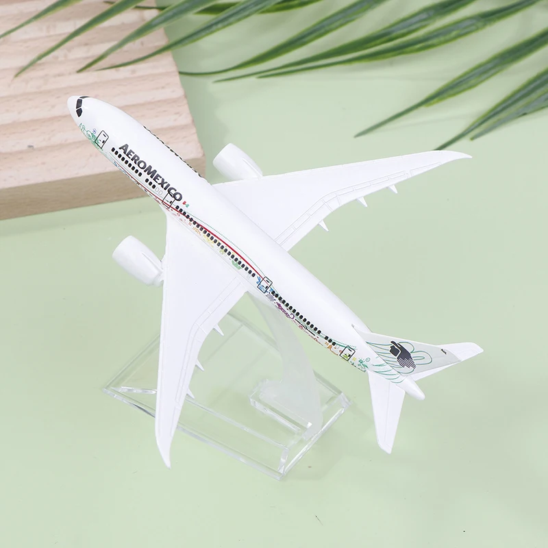 16cm 1/400 Scale Alloy Metal Mexican Air AEROMEXICO B787 Airlines ...