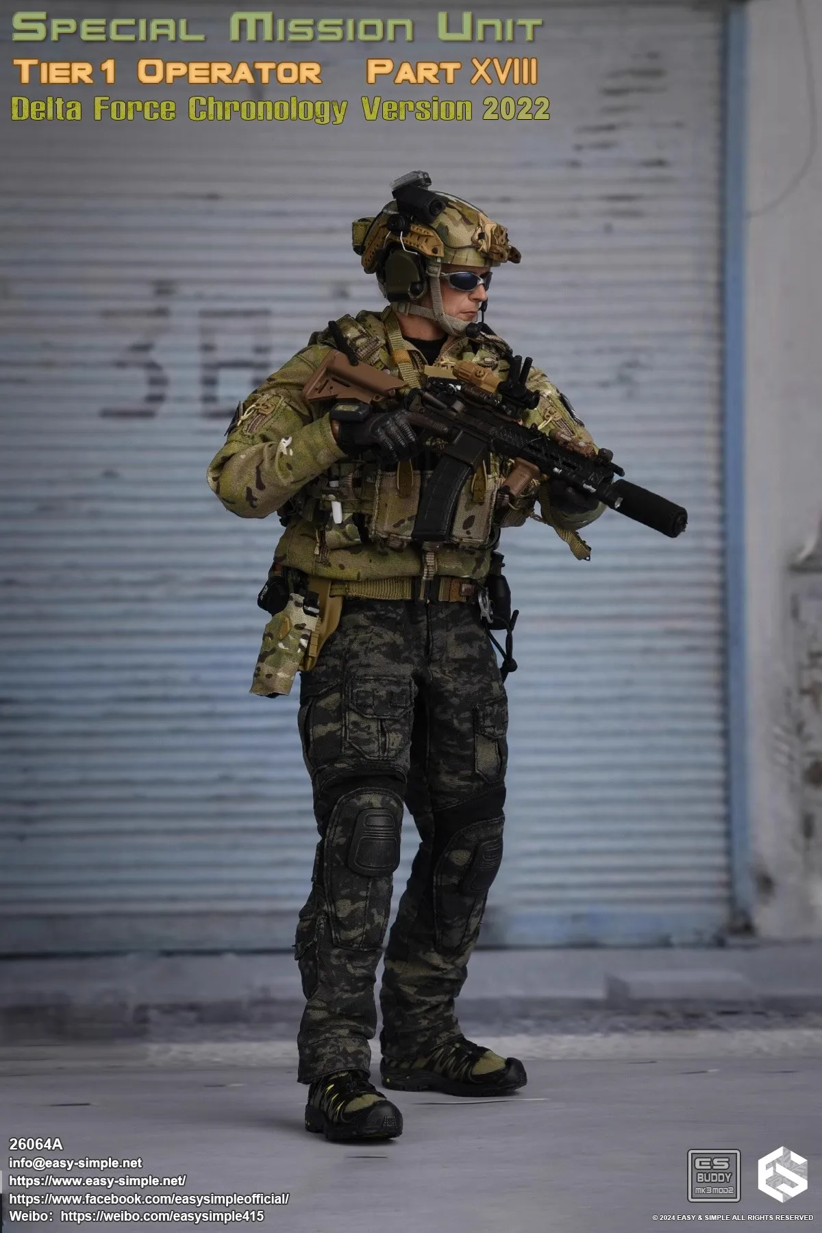 EASY-SIMPLE-ES-26064A-1-6-Soldier-United-States-Delta-Special-Forces ...