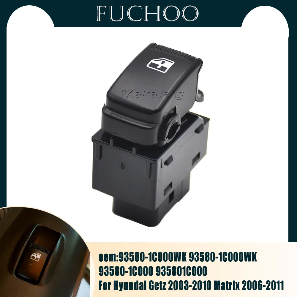 Door-lifter-switch-button-Power-Window-Single-Switch-For-HYUNDAI-Getz ...