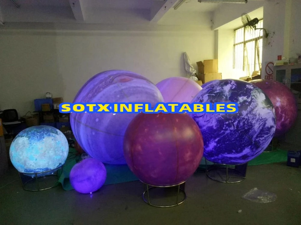 Planet Saturn Inflatable Balls