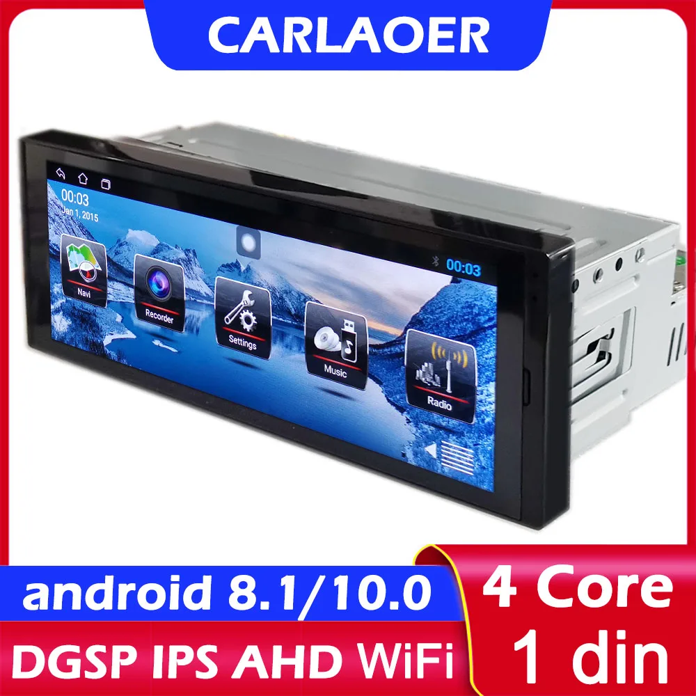 Universal 1din Auto Radio Android Multimedia Player 6.9 Inch Touch ...