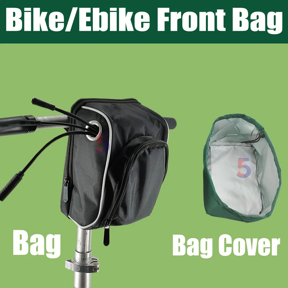 Waterproof-Bike-Front-Bag-Ebike-Waterproof-Battery-Bag-Cover-Folding ...